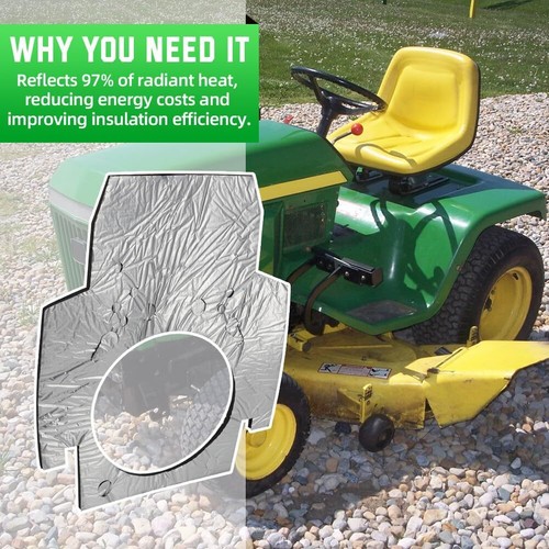 HEAT RESISTANT FIREWALL ISOLATOR FOAM FOR JOHN DEERE 316 318 420 GARDEN ...
