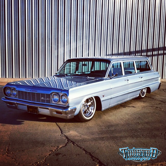 58-64 Impala Front Shock Relocation Kit Bolt-on Relocators with ...