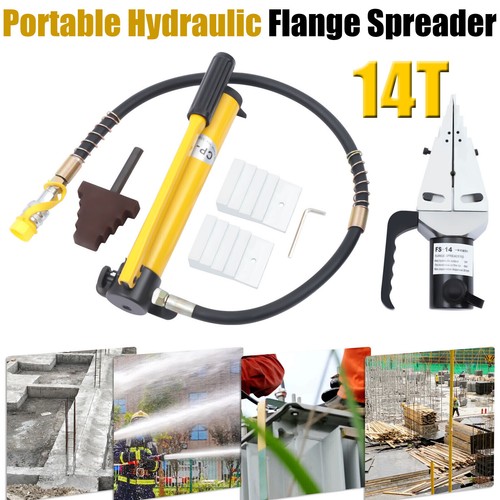 14-Ton Hydraulic Flange Spreader w/CP-180 Hydraulic Pump Expanding Tool ...