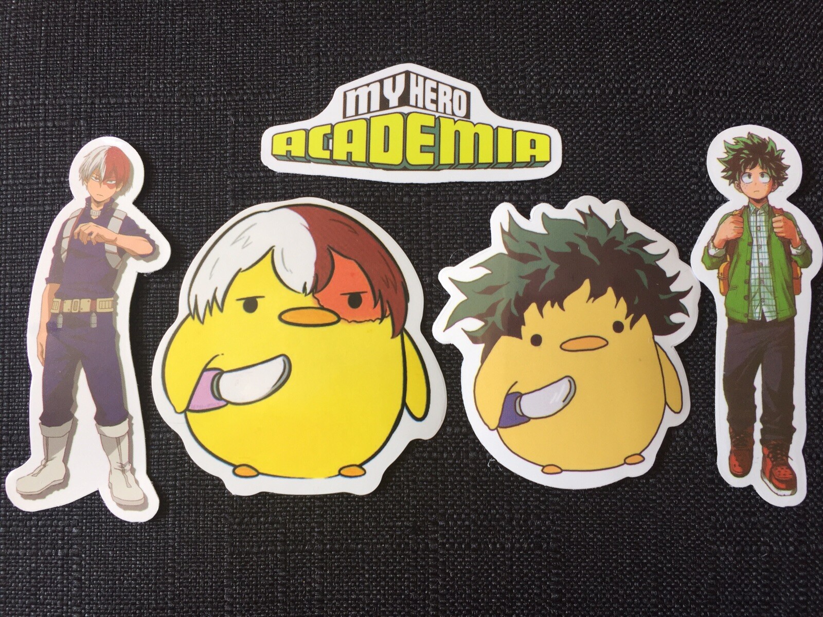 MHA Deku Todoroki Anime Stickers As Pictured | eBay
