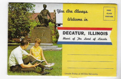 POSTCARD FOLDER-DECATUR, ILLINOIS | eBay