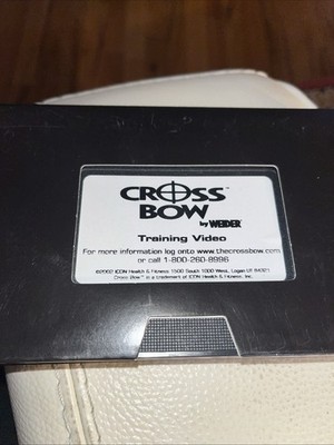 Cross Bow by Weider VHS Tape Vintage Video Fitness & Health | eBay