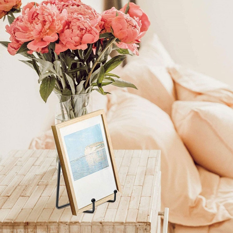 3Pcs Metal Frame Display Stands Iron Artwork Picture Holders Dinner Plate | eBay Australia