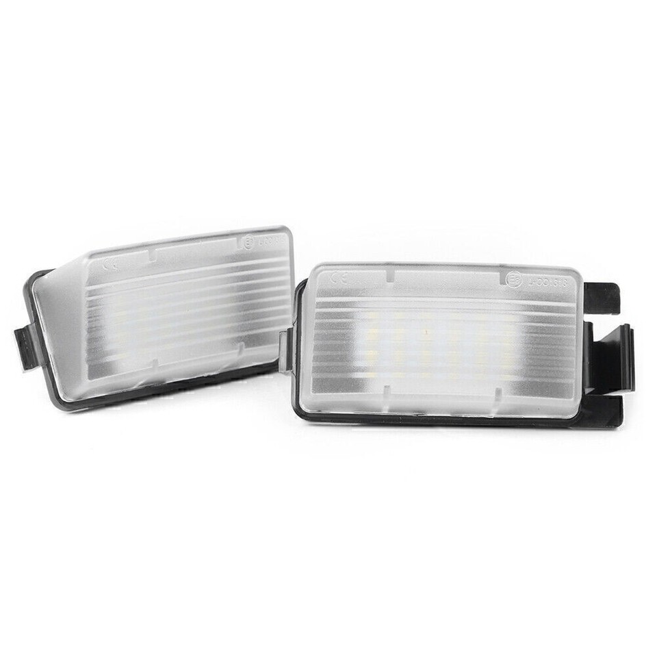 White LED Rear License Plate Light for Nissan 350Z 370Z GT-R Infiniti ...
