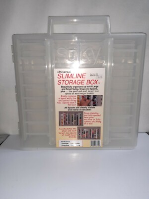 UNIVERSAL SULKY SLIMLINE THREAD STORAGE BOX | eBay