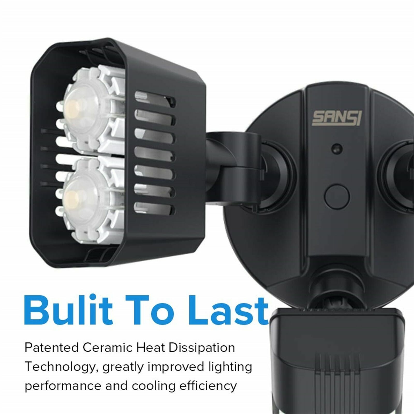 SANSI LED Security Lights Photocell Motion Sensor Outdoor Floodlight ...