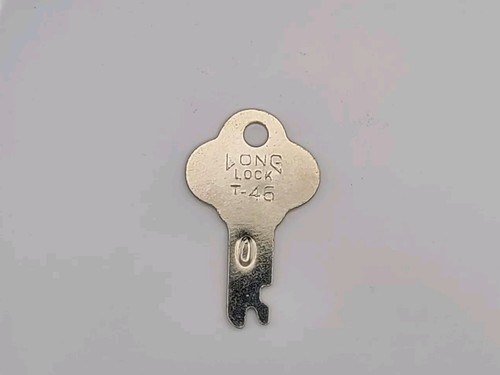 Long Lock Company Vintage Key T-46 Petersburg Virginia USA | eBay
