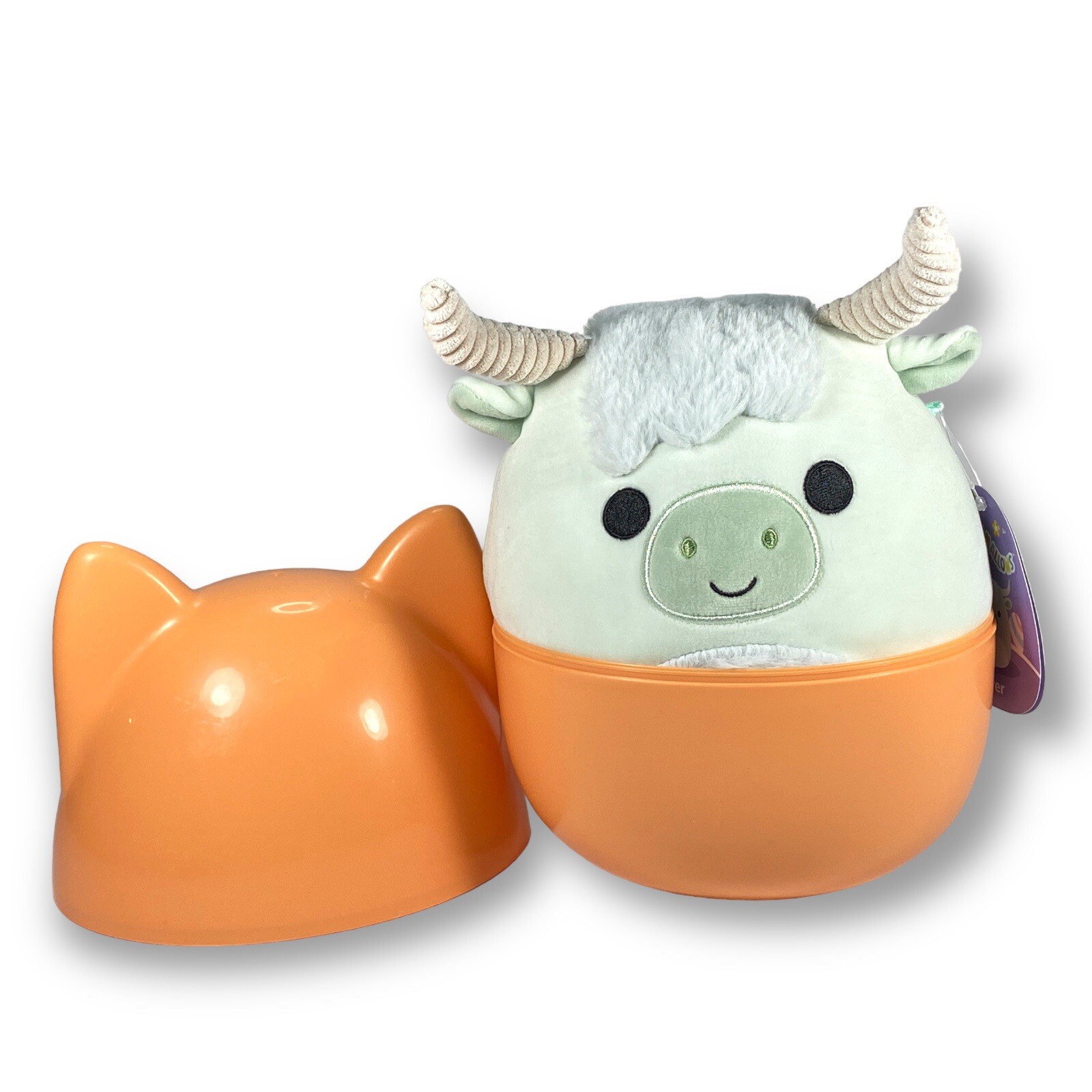 Squishmallow Iver Mint Highland Cow/Bull 8" Mystery Easter Egg 2023 HTF ...