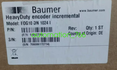 1PCS Baumer POG 10 DN 1024 I Brand new encoder shipping Via Fedex or ...
