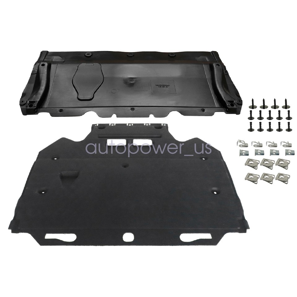 Radiator Support Cover+Splash Guards+Clips Fit Audi A6 (4G/C7) A7 (4G ...