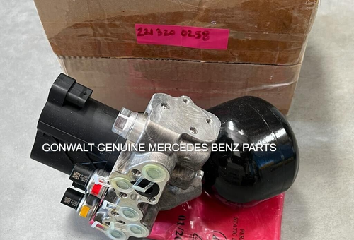 Front Valve Block Suspension Pump ABC 2213200258 MERCEDES S550 Cl550 ...