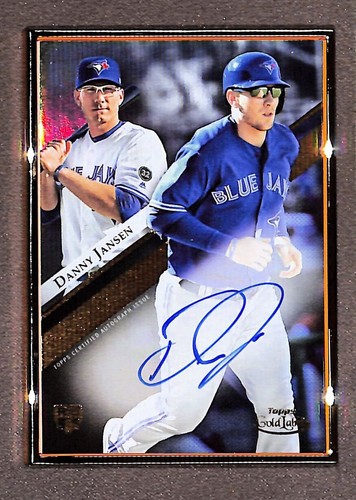 2019 Topps Gold Label Framed Rookie Auto RC #GLA-DJ Danny Jansen | eBay