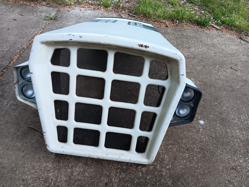 VINTAGE Simplicity 7016 System Tractor Mower Hood W/ Lights SUPER RARE ...