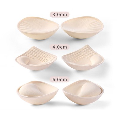 Removeable Women Summer Bra Insert Pad Push Up Cups Breast Bras Sponge ...