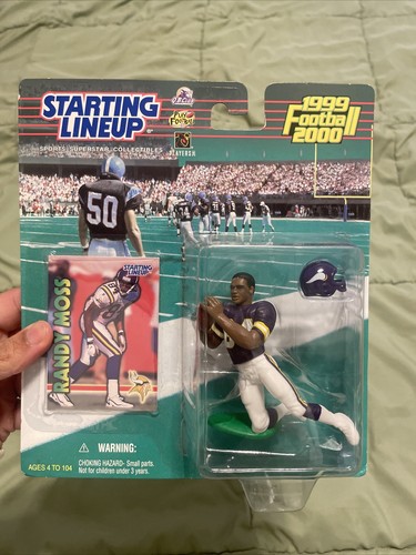 1999-2000 Starting Lineup Randy Moss Action Figures Minnesota Vikings ...