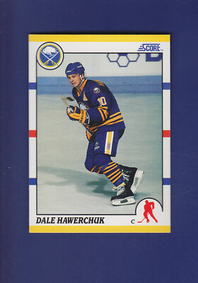 Dale Hawerchuk HOF 1990-91 SCORE Hockey Rookie & Traded #2T (MINT ...
