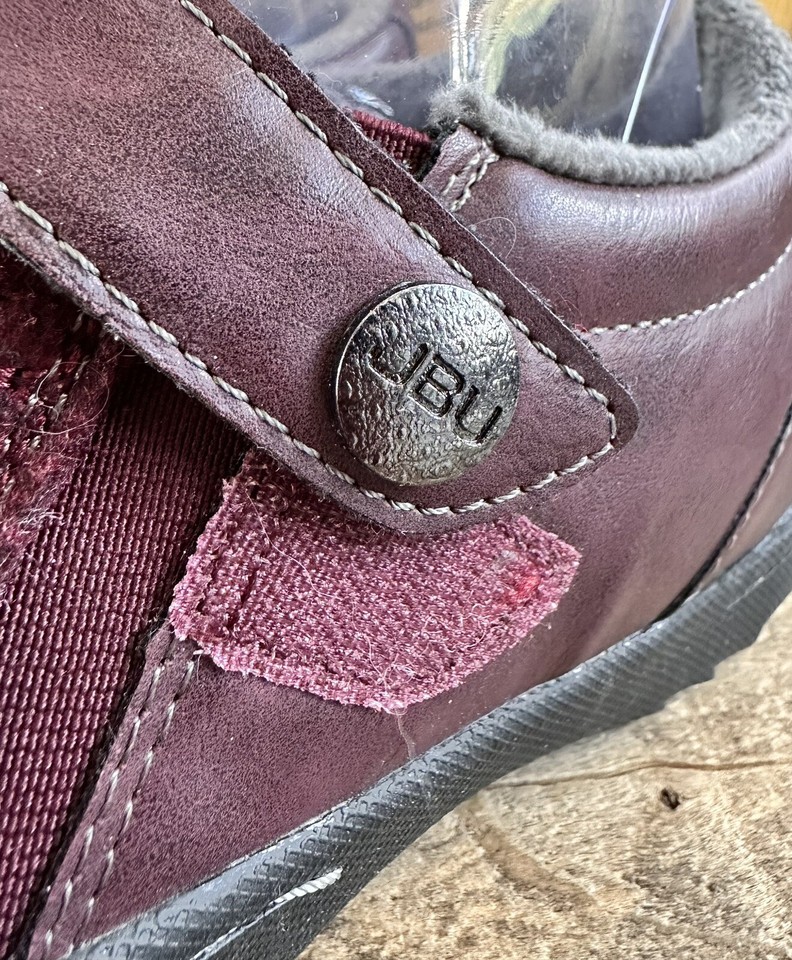 Jbu Jambu Comfort Felt Shoes Sz 9 Burgundy Purple Women’s Round Toe ...