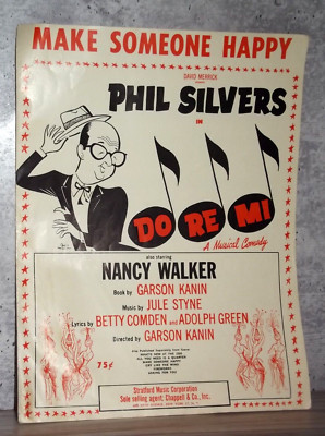 Make Someone Happy Phil Silvers In DO RE MI 1960 Sheet Music | eBay