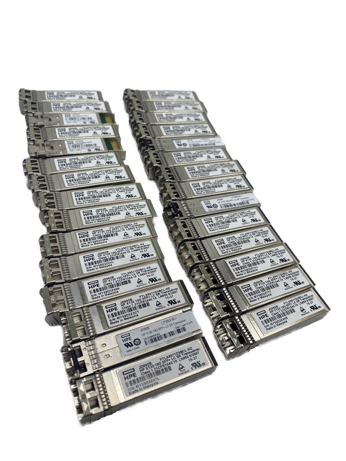 Lot of 29! HPE JD092B Transceiver Modules X130 10G SFP+ LC SR | eBay