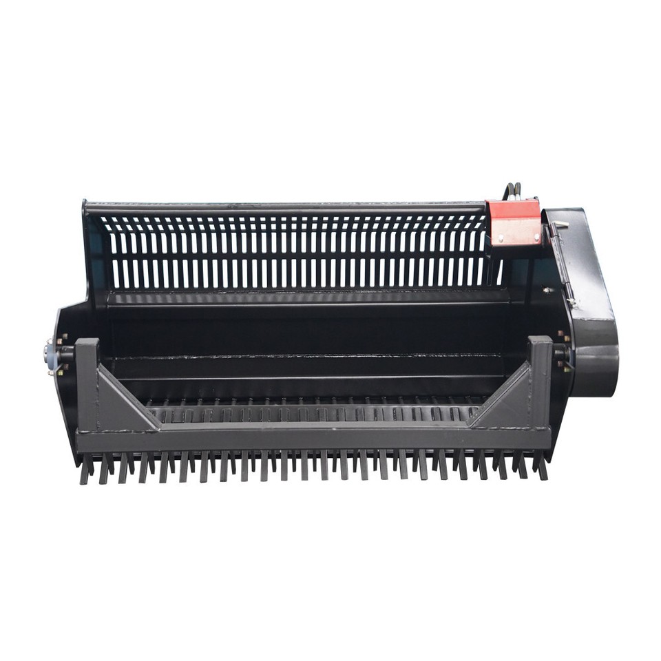 Skid Steer Extreme Duty Rock Picker Bucket Attachments for Sorting Soil ...