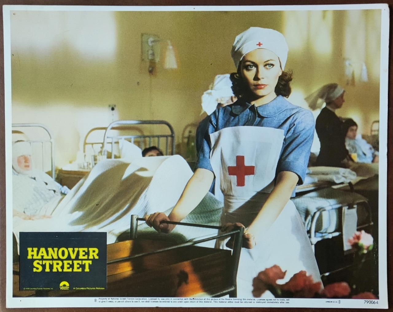 Pretty nurse Lesley Anne Down Hanover Street original Lobby Card 5592 ...