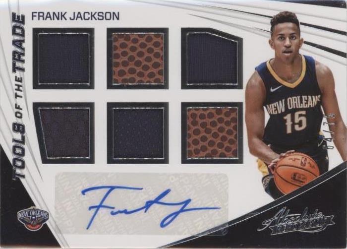 2017-18 Panini Absolute - Tools of the Trade Signatures Six Swatch ...