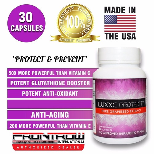 Luxxe Protect Pure Grapeseed Extract 100% Authentic Made in USA | eBay