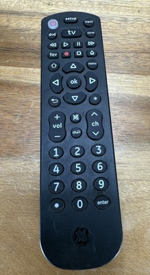 GE Universal Remote Control 4 Device 7252 | eBay
