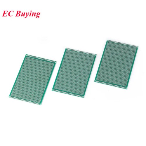 8x12cm Single Side Copper Prototype PCB Fiberglass Plate Soldering For ...