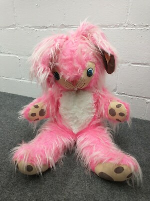 Vintage 70s Pink Plush Easter Bunny Rabbit | eBay