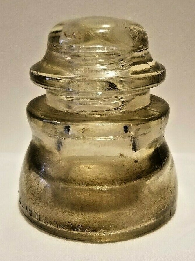 Old Glass Telegraph Insulators