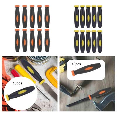 10 Pieces Rubber File Handles Nonslip for File Cutting Tool Craft Hand ...
