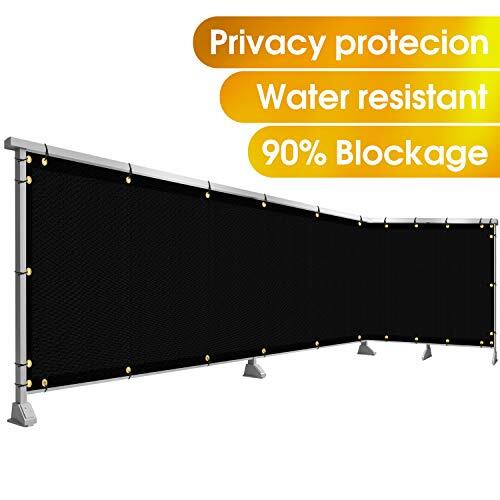 Balcony Privacy Screen Cover, 3.5ft x16.5ft Privacy Screen 3.5'x16.5 ...