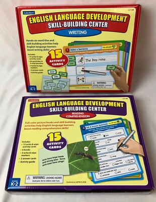 SET OF 2 KITS Lakeshore English Language Development Skill-Building ...