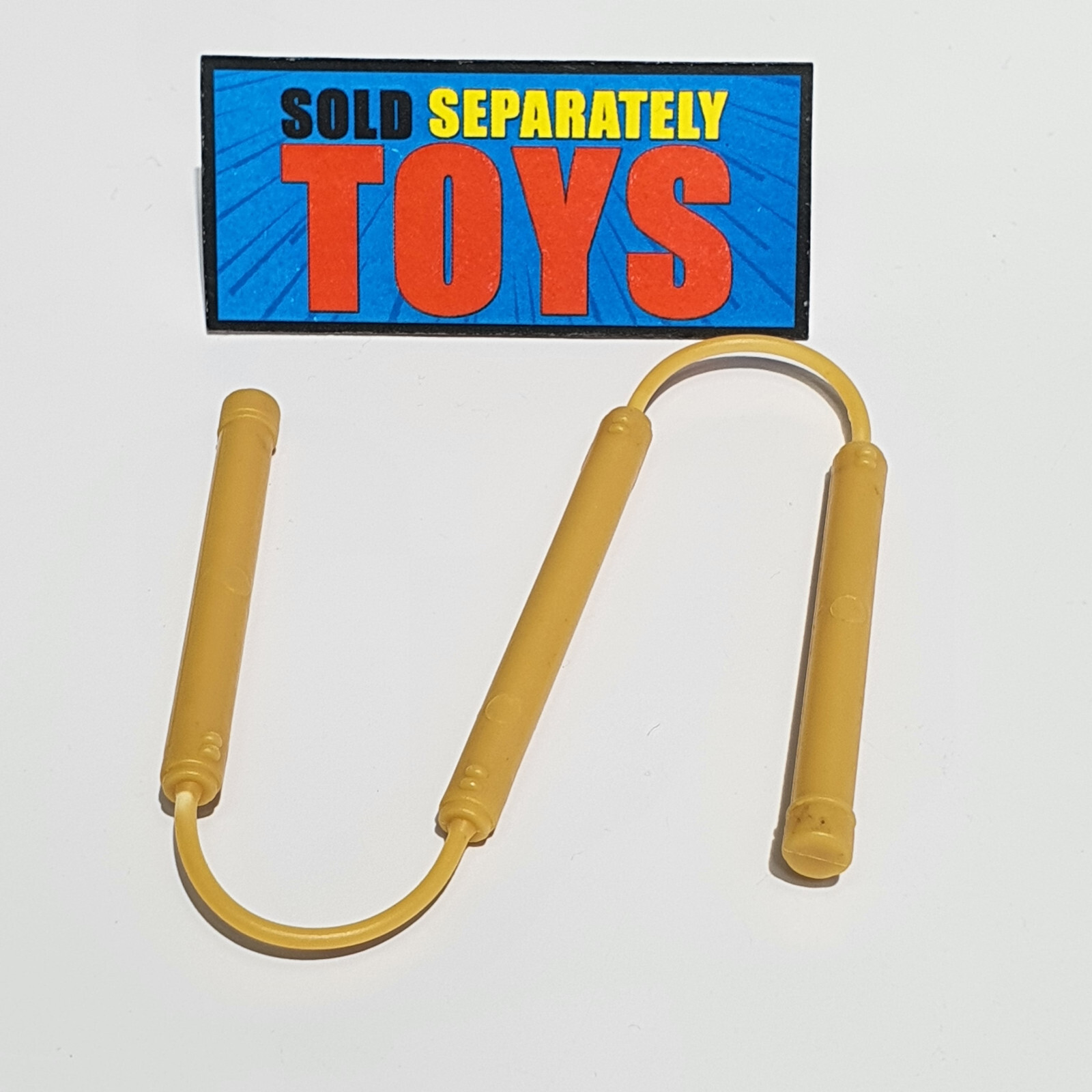 Vtg TMNT Michelangelo TRIPLE NUNCHUCK 2014 movie mike yellow accessory ...