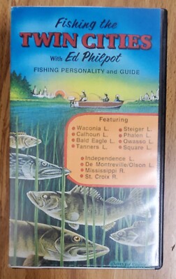 Fishing the Twin Cities VHS Video Ed Philpot Very Rare | eBay