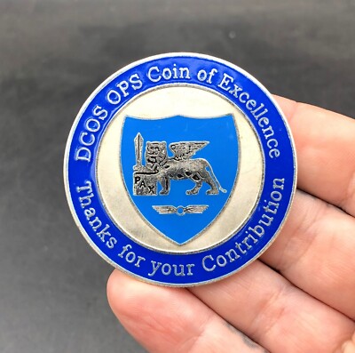 DCOS OPS Coin Of Excellence Challenge Coin/Token | eBay
