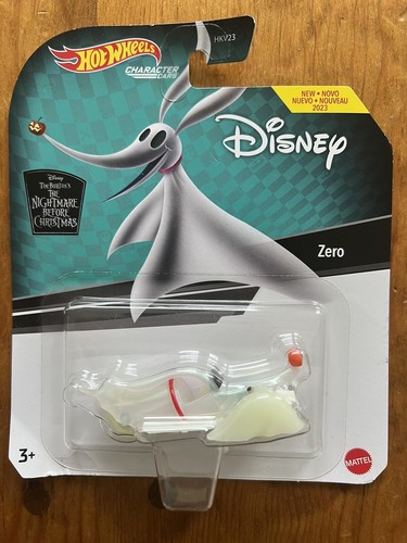 🔥 Hot Wheels Character Cars Disney TNBC "Glows in the Dark" Zero *Y23 🔥 ...