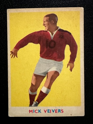 #9 MICK VEIVERS: Scanlens 1963 Rugby card: [EXCELLENT condition] | eBay