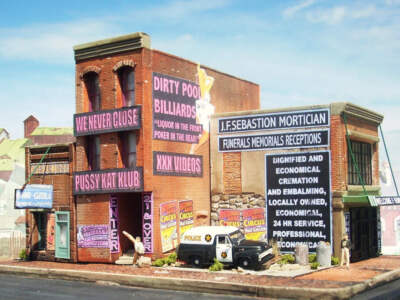 Downtown Deco 1048 HO Scale Coming and Going Cast Hydrocal Building Kit ...