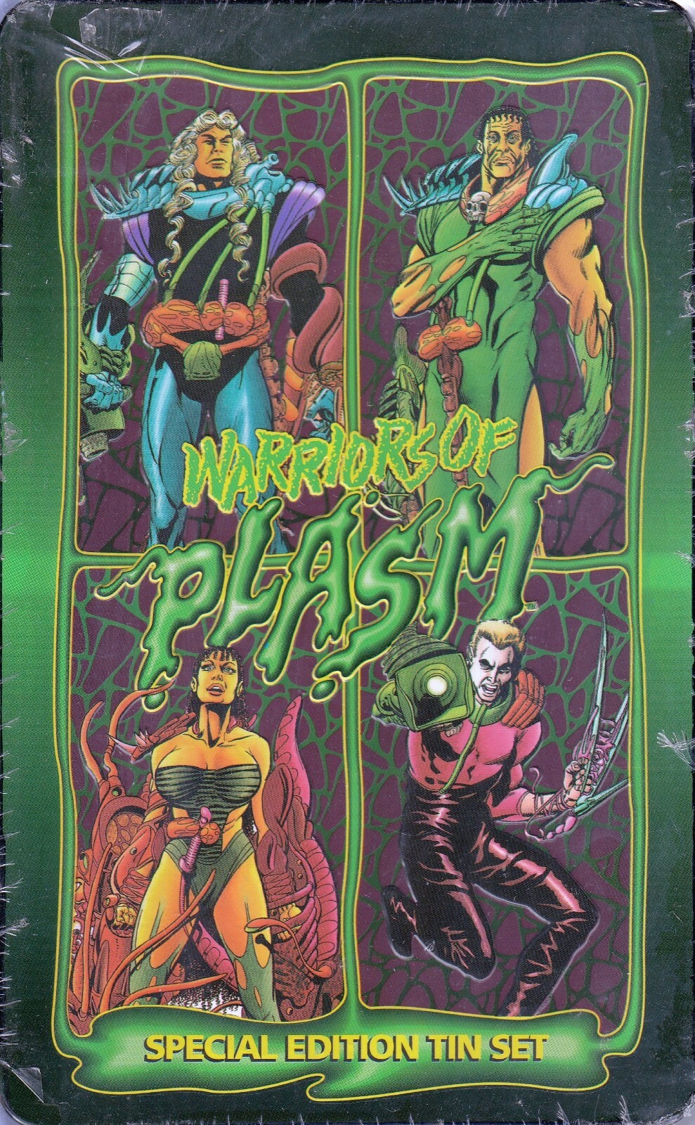 WARRIORS OF PLASM 1993 RIVER GROUP SPECIAL EDITION TIN SET OF 150 ...