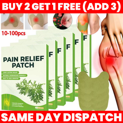 10-100PCS Knee Pain Relief Patches for Pain Relief,Well Knee Pain ...