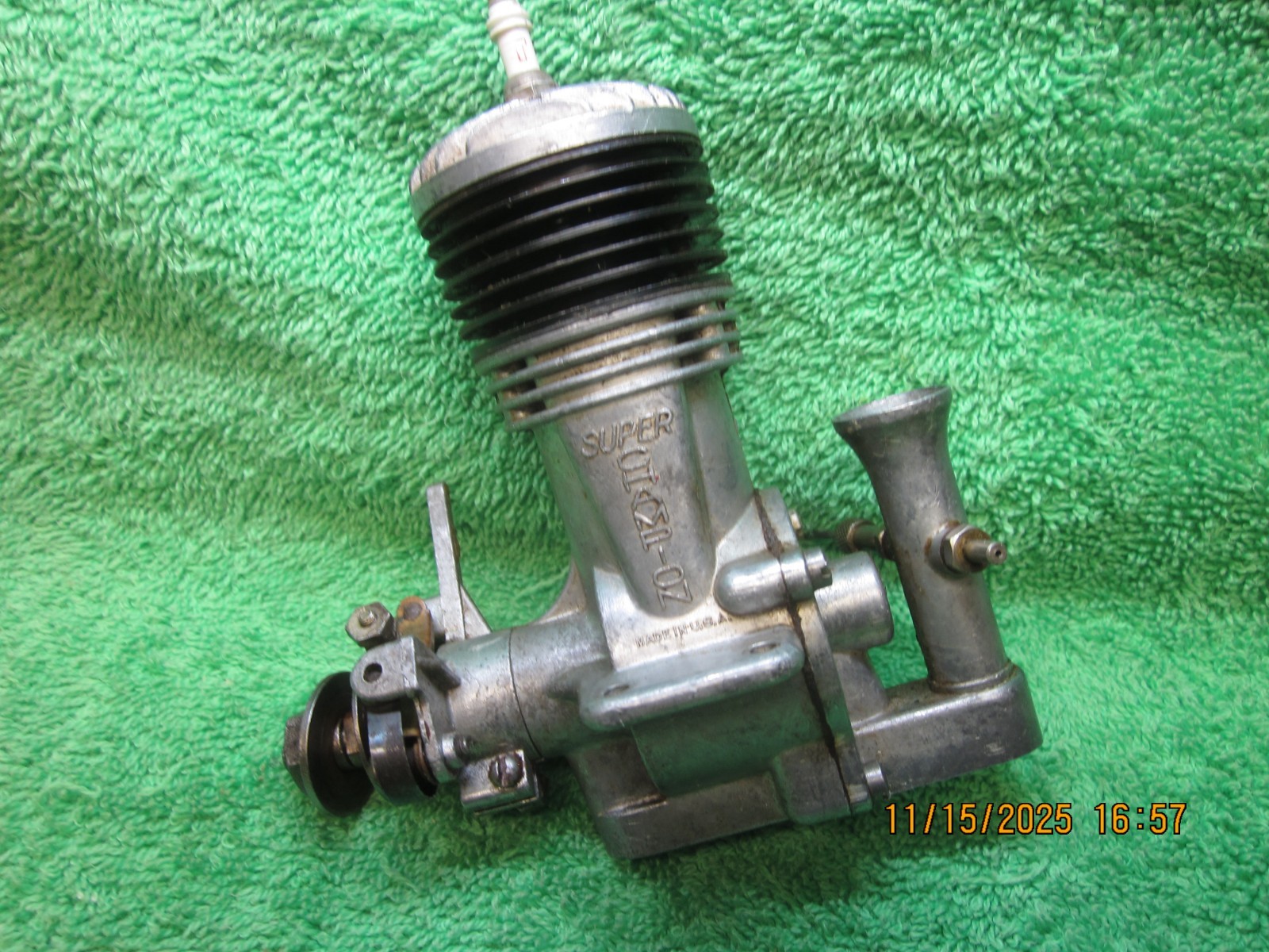 ATWOOD SUPER CHAMPION ANTIQUE IGNITION MODEL AIRPLANE AIRCRAFT ENGINE ...