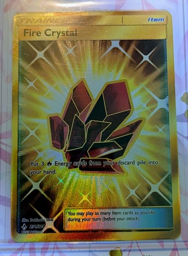Fire Crystal (Secret) SM - Unbroken Bonds #231/214 Pokemon NM | eBay