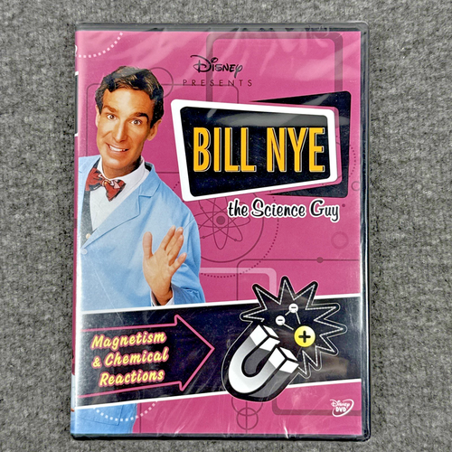 Bill Nye The Science Guy Magnetism & Chemical Reactions DVD Educational ...