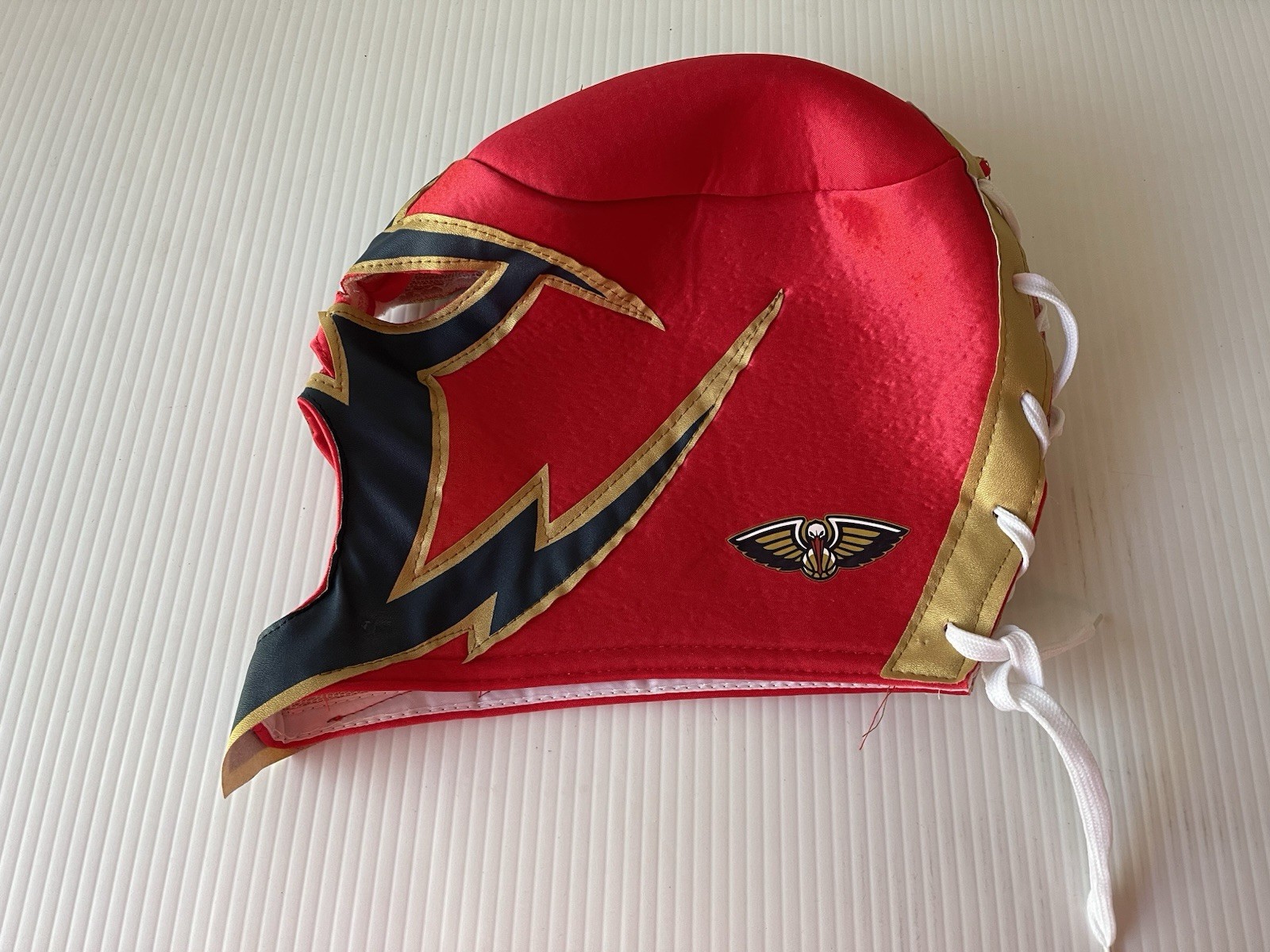 NBA New Orleans Pelicans Lucha Libre Wrestling Luchador Red Blue Mask ...