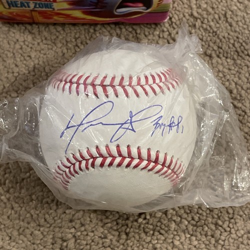 David Ortiz Red Sox Autographed Baseball w/ Big Papi Inscription ...