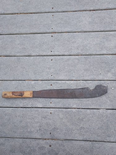 Antique Primitive Corn Cutter Machete Hand Tool | eBay