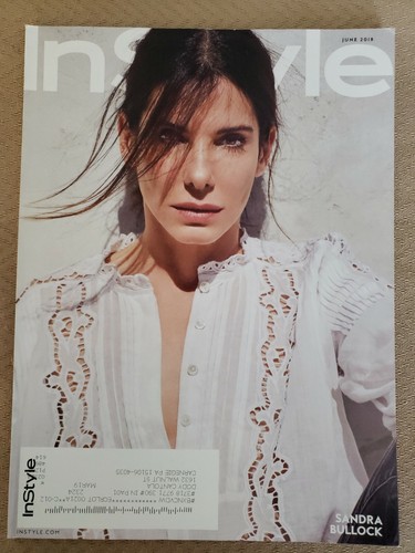 2018 June - In-Style Magazine - Sandra Bullock (MH131) | eBay