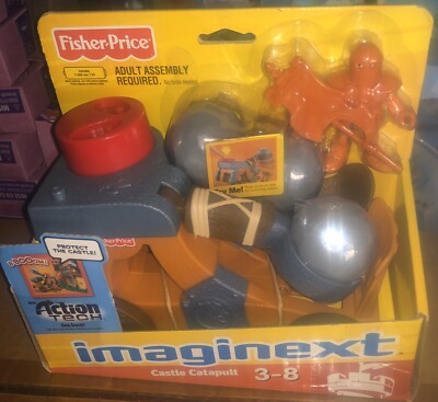 NEW Fisher Price Imaginext Eagle Talon CASTLE CATAPULT action tech ...